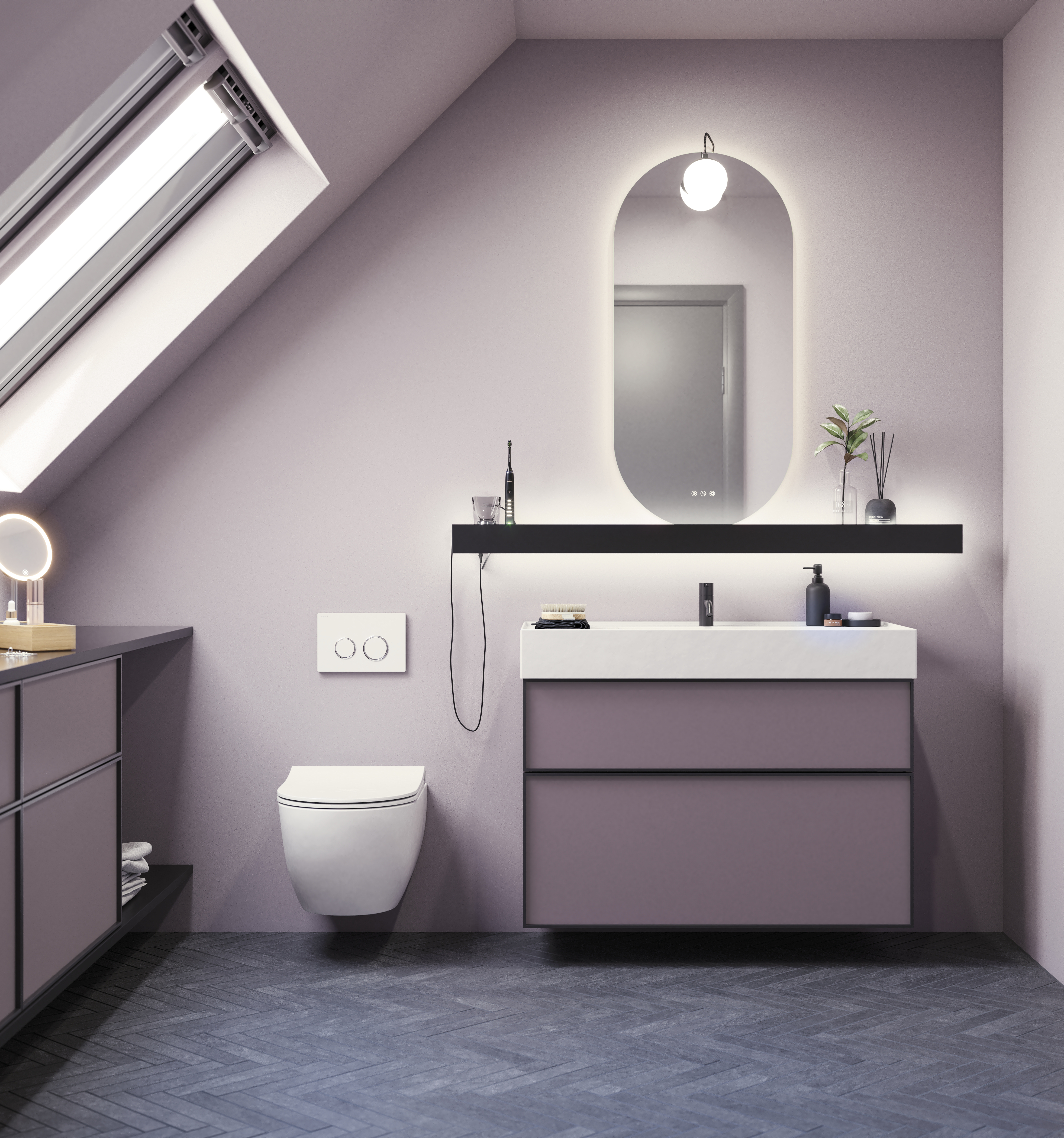 Dansani Luna - möblera ditt badrum oavsett storlek och form